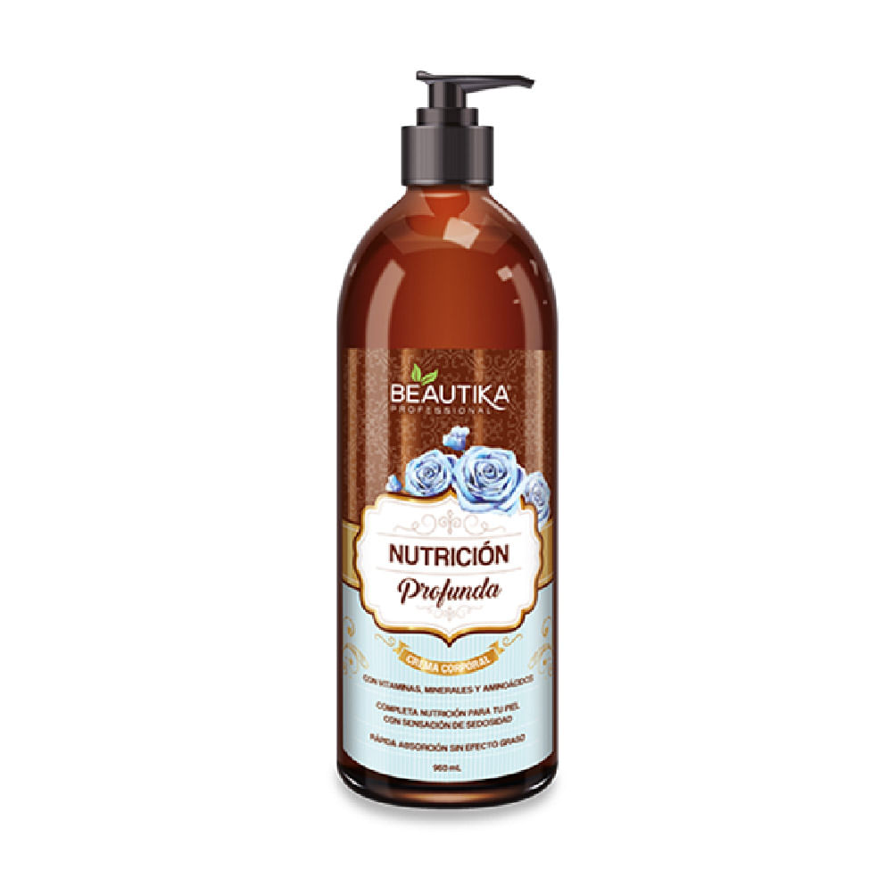 Crema Beautika Corporal Nutricion Profunda x 960 ML
