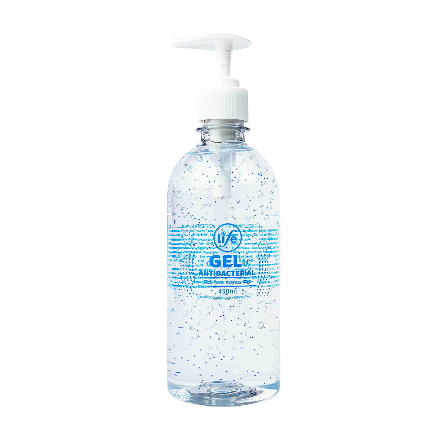 Gel Antibacterial Para Manos 450 ml - Life