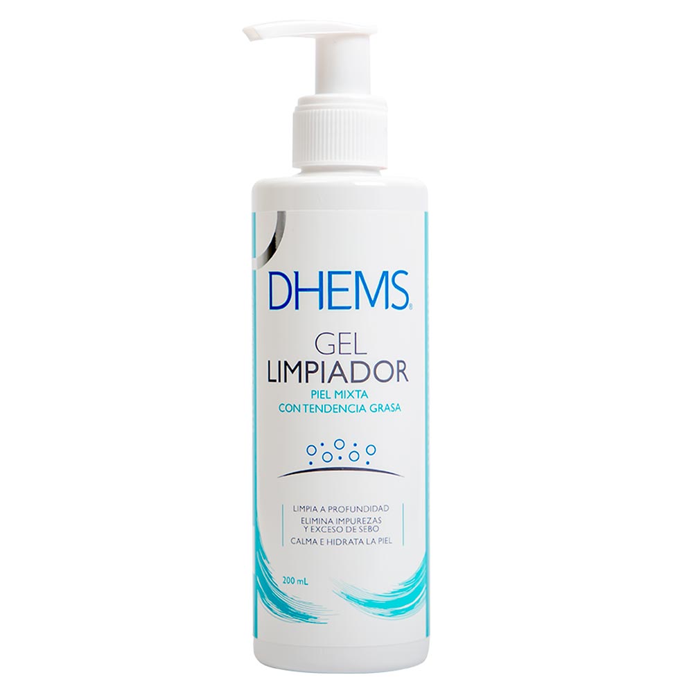 DH GEL LIMPIADOR PIELES GRASAS Y MIXTAS 200mL - Dhems