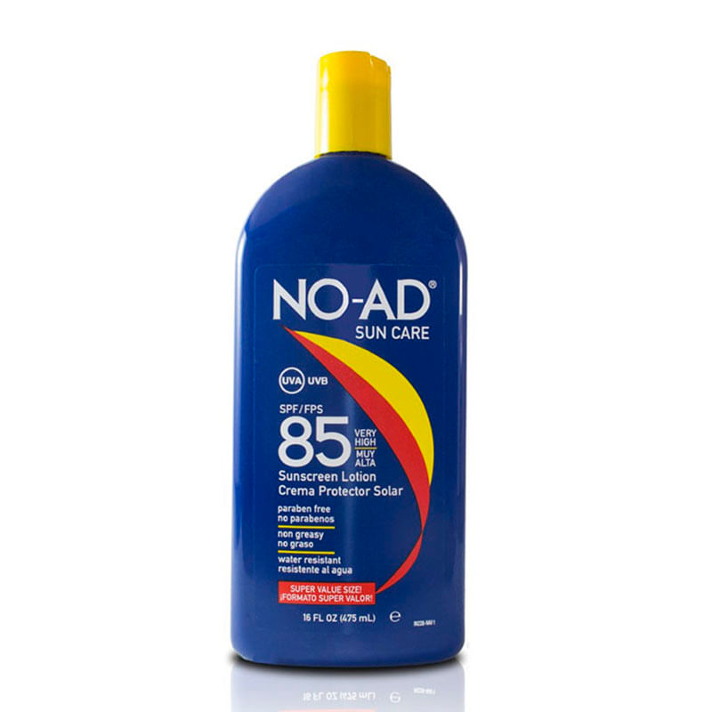 NO-AD Protector solar Spf 85 x 475 ml