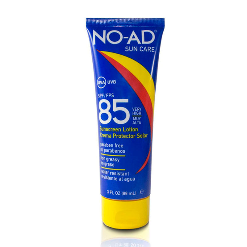 NO-AD Protector solar Spf 85 x 89 ml