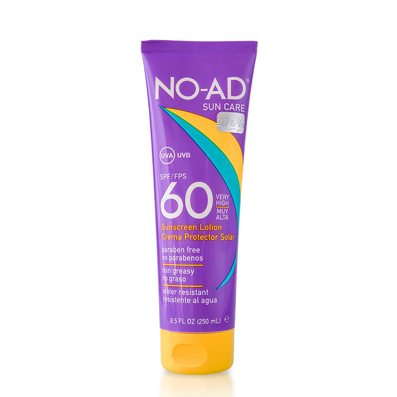 NO-AD Protector solar Spf 60 x 250 ml