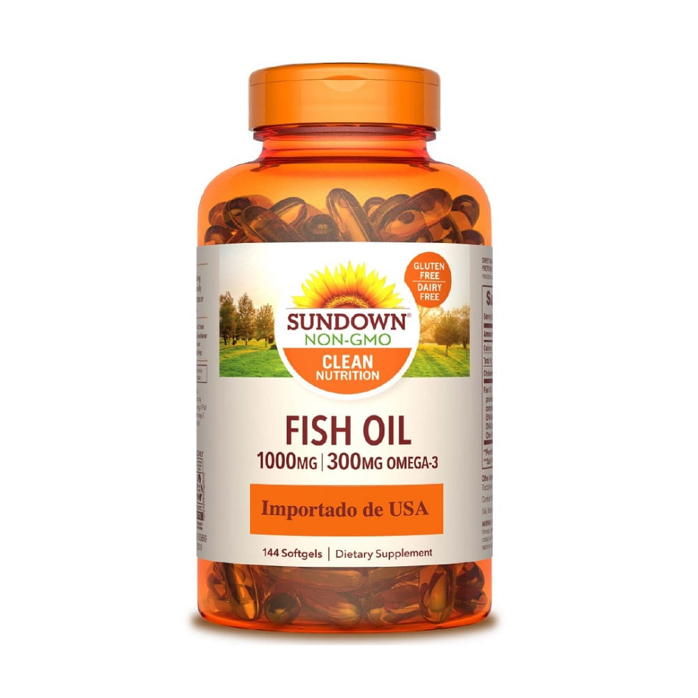 Sundown Fish Oil Omega 3 x 120 Uds