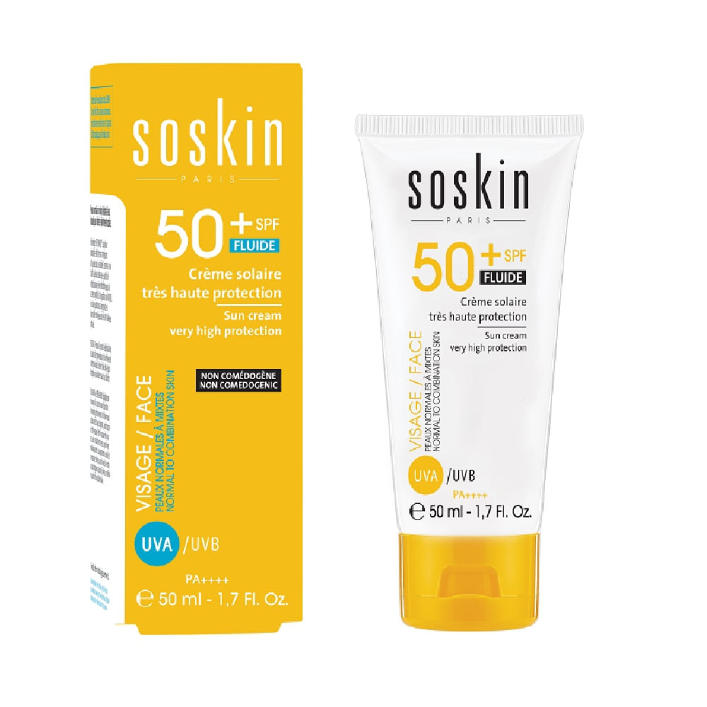 Bloqueador Soskin Sun Cream High P Tubo 50 Ml