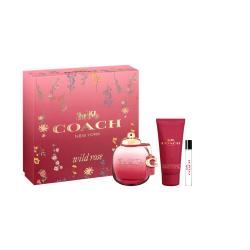 Coach Wild Rose Set Edp 90Ml+Body Lotion 100Ml+Travel Spray 7,5Ml