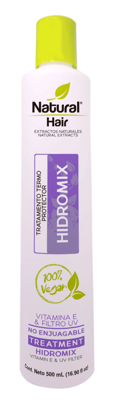 Tratamiento Natural Hair Hidromix Termoprotector Caja 500Ml
