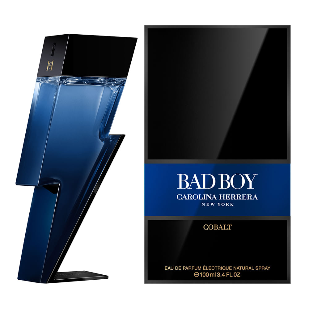 Edp Carolina Herrera Bad Boy Cobalt Caja 100 Ml