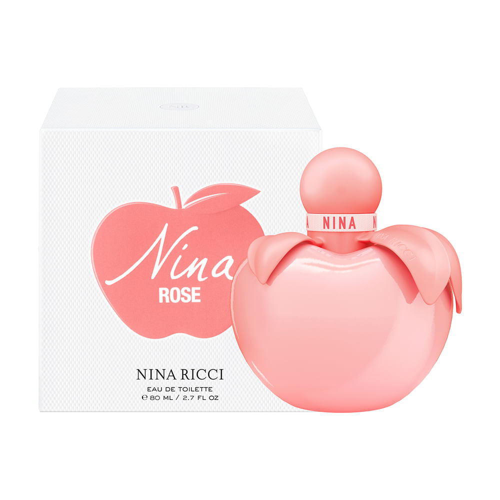 Edt Nina Ricci Nina Rose Caja 80 Ml