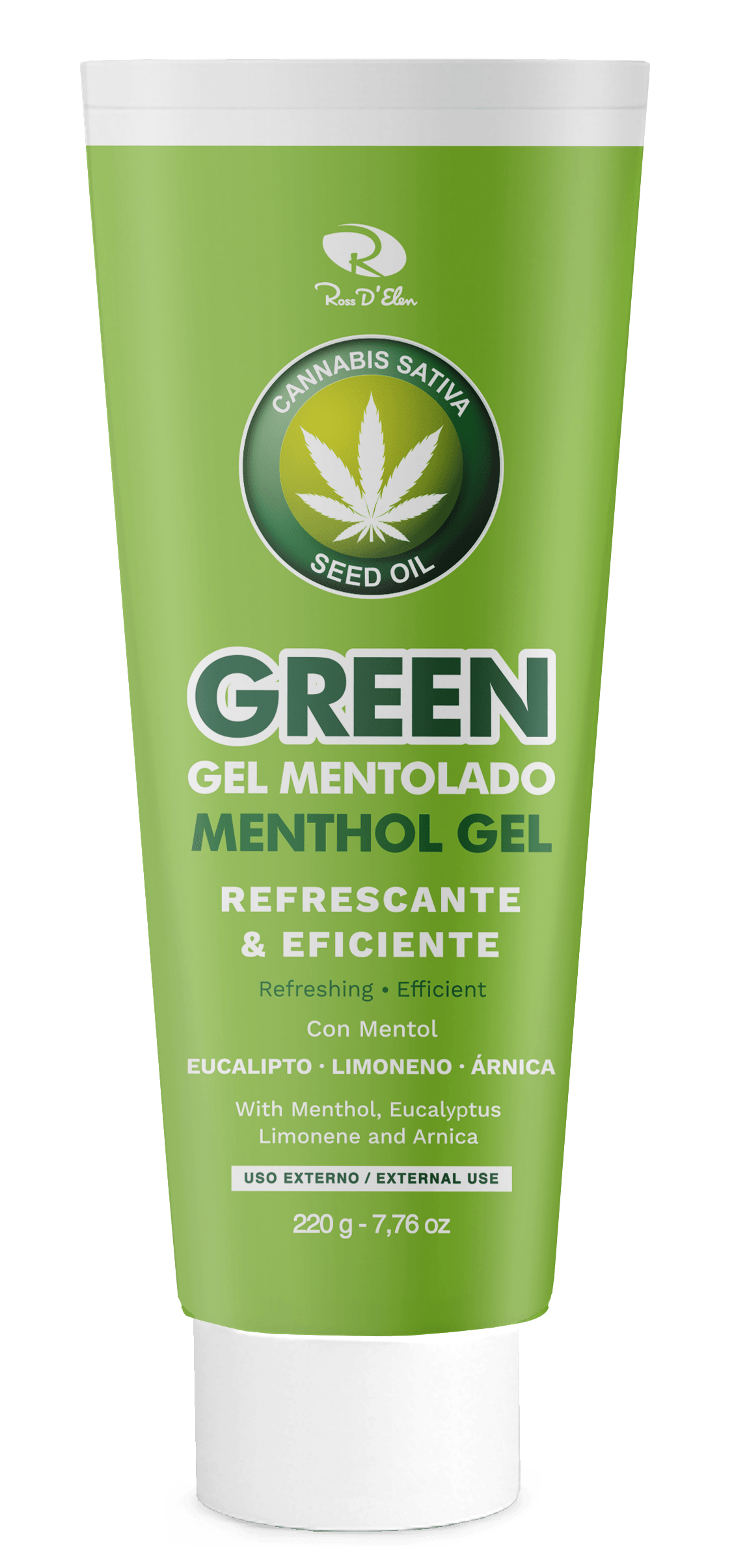Green Gel Mentolado 220 gr