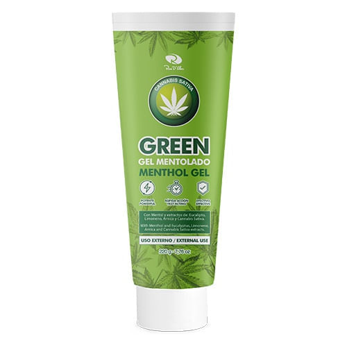 Green Gel Mentolado 220 gr