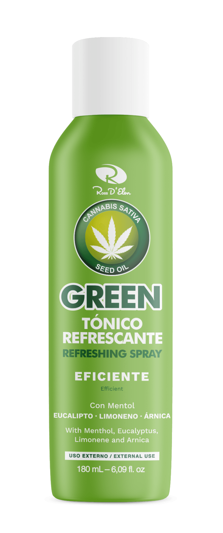 Tónico Refrescante Green 180 ml