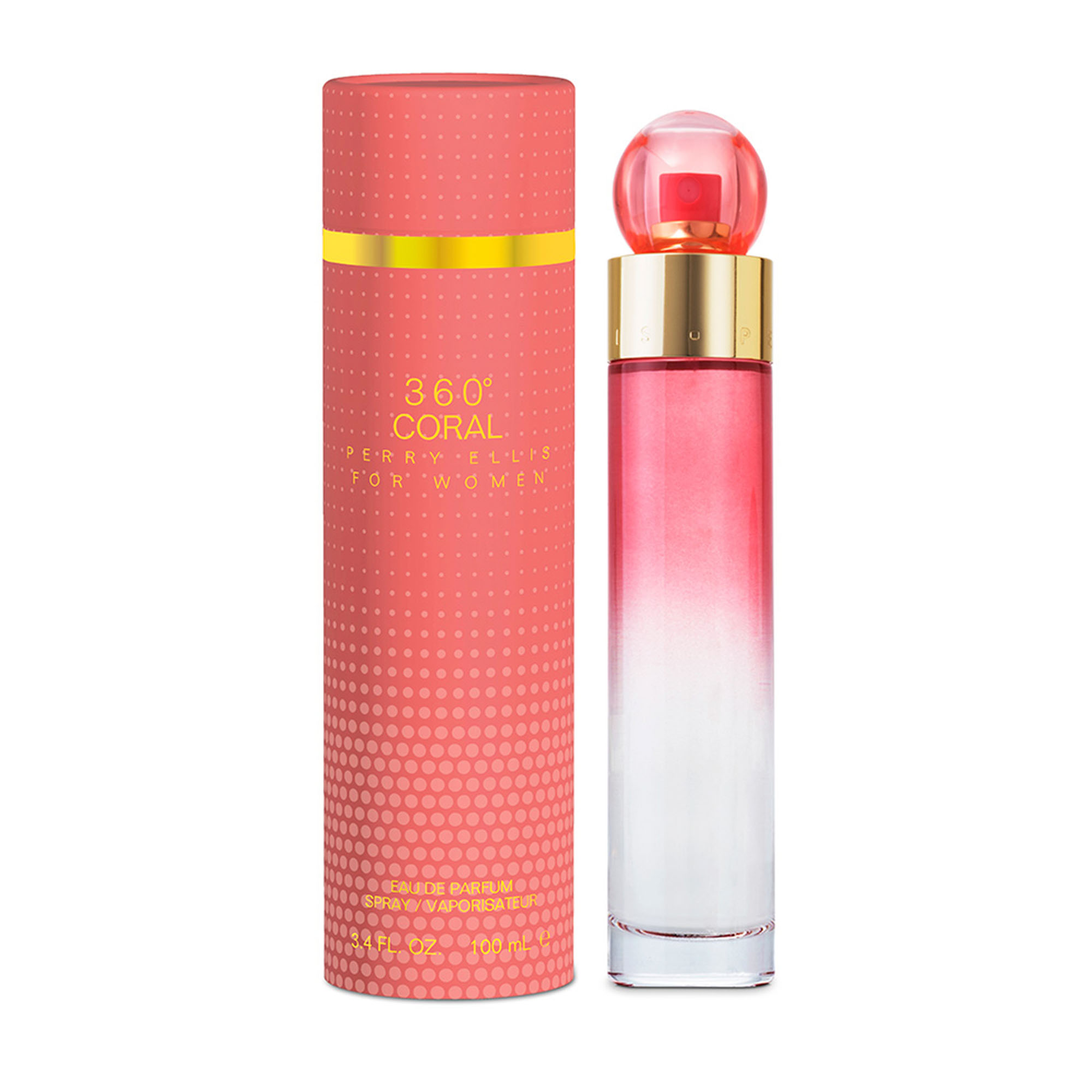 Perfume Perry Ellis 360° Coral For Woman EDP 100 Ml